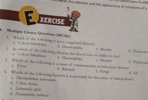 5 Xercise Multiple Choice Questions Mcqs 1 Which Of The Following Is