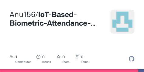 Github Anu156iot Based Biometric Attendance System For Smart Classroom