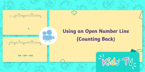 NEW Subtract Three Digit Numbers Using A Number Line