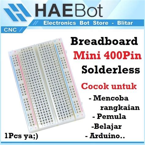 Jual Breadboard Sedang 400 Lubang Tie Lubang ProjectBoard Pcb