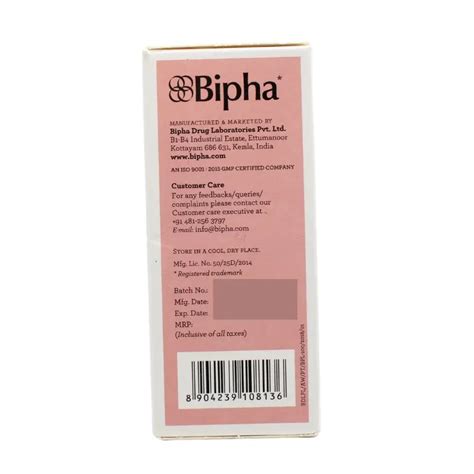 Buy Bipasil Tablet By Bipha Drug 10 Tabs Online