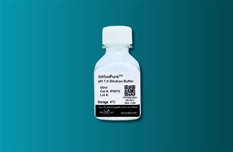 InVivoPure Dilution Buffers By Bio X Cell LAB A PORTER
