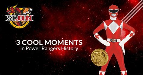 First Red Ranger 3 Cool Moments From Early Mmpr History St John