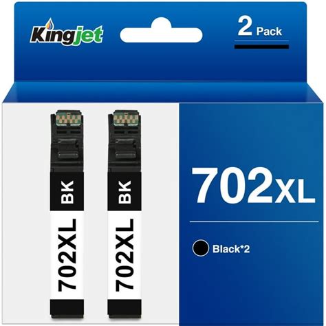 702 Black Ink Cartridge For Epson Ink 702 Xl 702xl Ink Cartridge Combo