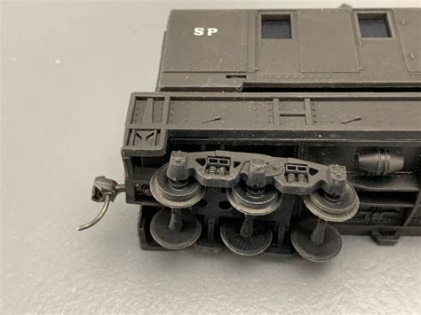 Ho Scale Tyco Southern Pacific Wrecking Crane Wkds Black Ho3167 Ebay