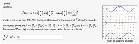 solved point suppose f x y 6sin z sin 2 7 6cos z cos 2 and c is the curve from p