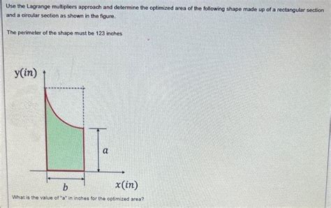 Solved Use The Lagrange Multipliers Approach And Determine Chegg Com