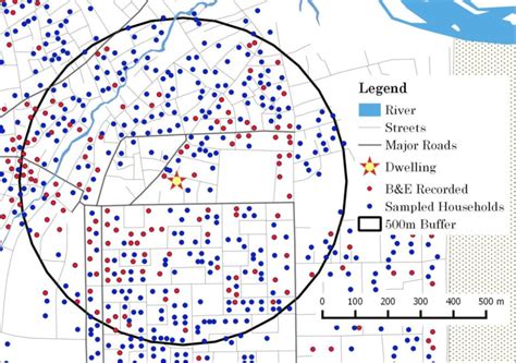 Households Within M Buffer Download Scientific Diagram