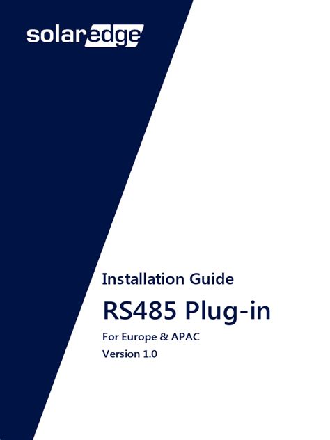 Rs485 Expansion Kit Installation Guide Pdf Telecommunications Computing