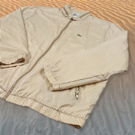 Vintage Izod Lacoste Jacket Cond 8 5 10 Size Depop