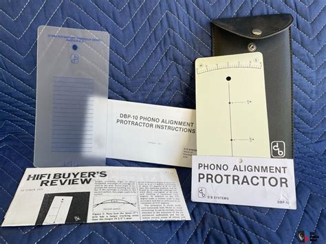 Db Systems Dbp 10 Cartridge Alignment Protractor For Sale Uk Audio Mart