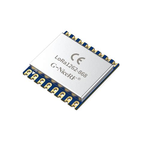 Lora1262 868 Sx1262 160mw Ce Red Certified 868mhz Lora Module With Tcxo And Esd Protection