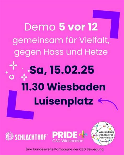 Winter Csd Demo Wähl Liebe Am 15 02