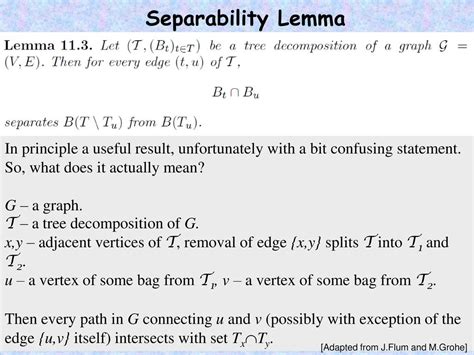 Parameterized Complexity Bounded Tree Width Approaches Ppt Download