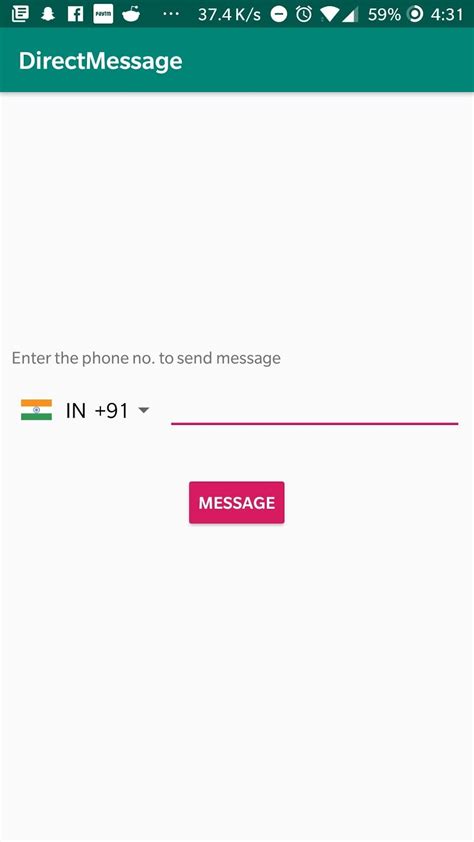 Directmessage Message Unknown Contacts For Android Download
