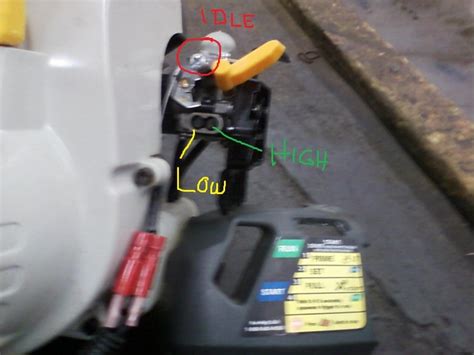 I Have A Ryobi SS Trimmer Will Not Start Properly In Full Throttle Engine Will Start But