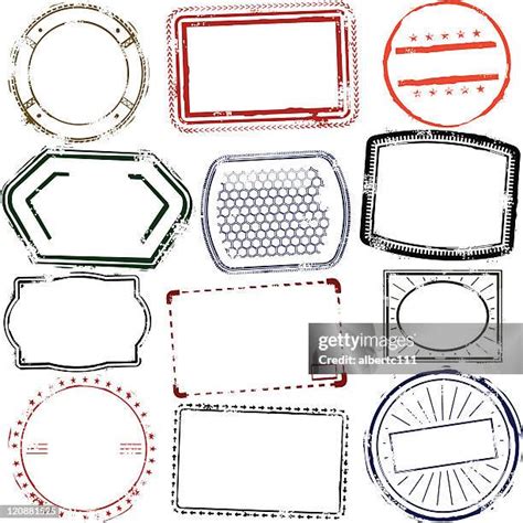 Blank Passport Stamp High Res Illustrations Getty Images