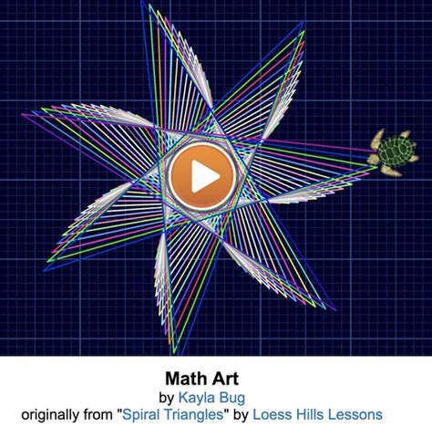 Math Art Code Math Knowledge Network