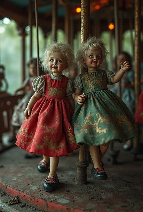 Forgotten Toy Amusement Park In The Abandoned Park Creepy Dolls