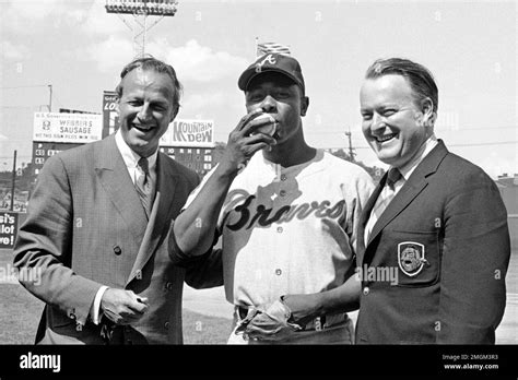 File In This May 17 1970 File Photo Atlanta Braves Hank Aaron
