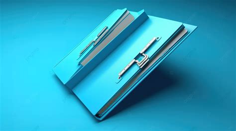 폴더와 파일이 있는 파란색 배경의 3d 렌더링 보관소 파일 사무실 파일 배경 일러스트 및 사진 무료 다운로드 Pngtree