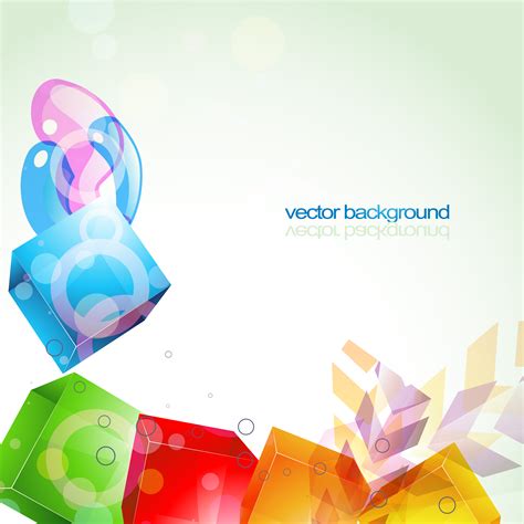 Abstract Cube Shapes Design Vector Art At Vecteezy