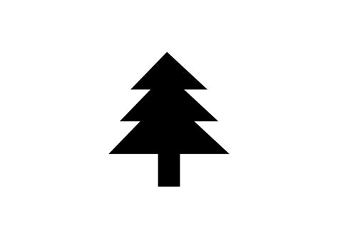 Simple Conifer Tree Icon