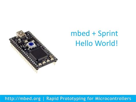 Pdf Mbed Sprint Hello World €¦ · Introduction To Mbed Lab 1 Mbed