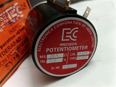 Multi Turn Potentiometer Potentiometer 5y10 Make Ecil Manufacturer From Ahmedabad
