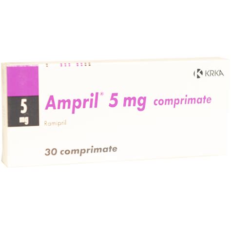 Ampril 5mg 3 Blistere X 10comprimate Catena Ro