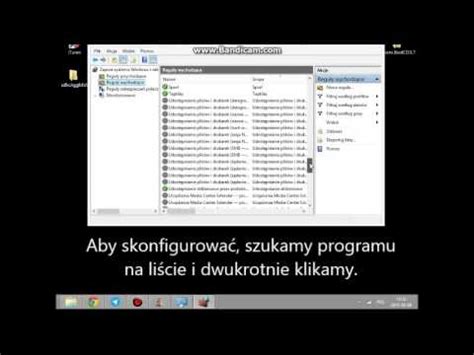 Konfiguracja Firewalla YouTube