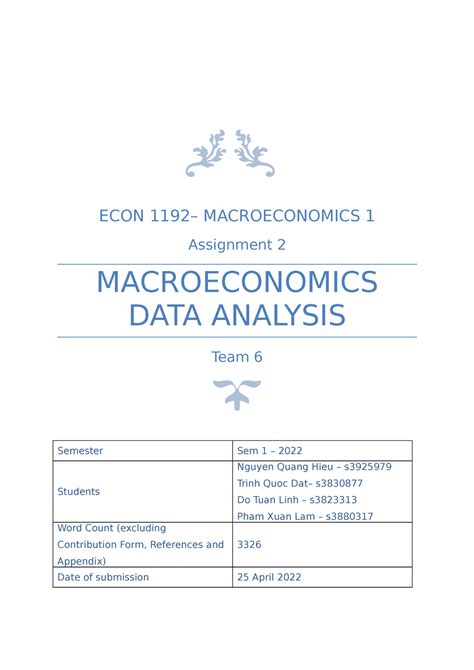 Macroeconomics Data Analysis For Developed And Developing Country