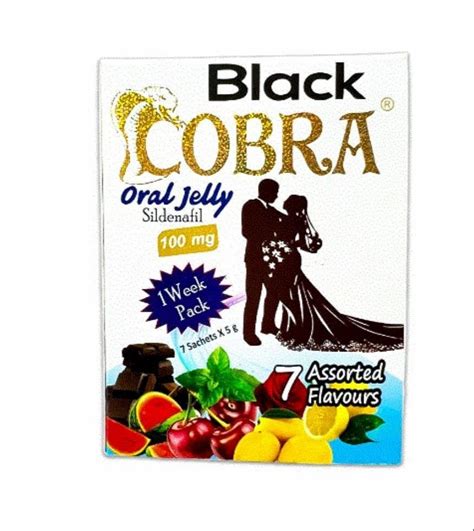 Black Cobra Oral Jeely 100 Mg At ₹ 150 Pack In Nagpur Id 2853721023630