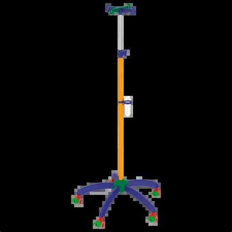 Paediatric Iv Pole Rainbow With Airplane Wheels Medi Plinth