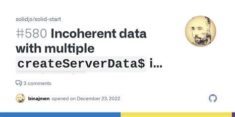 Incoherent Data With Multiple `createserverdata` In `routedata