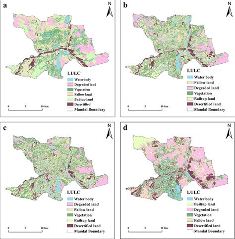 A Unsupervised Classification For 1990 B Unsupervised Classification Download Scientific