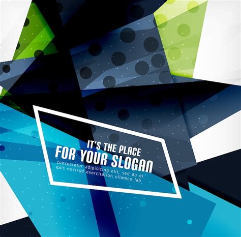 Premium Vector Modern 3d Glossy Overlapping Triangles
