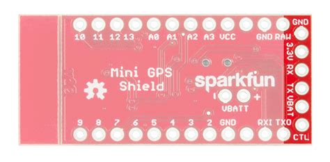 Mini Gps Shield Hookup Guide Sparkfun Learn