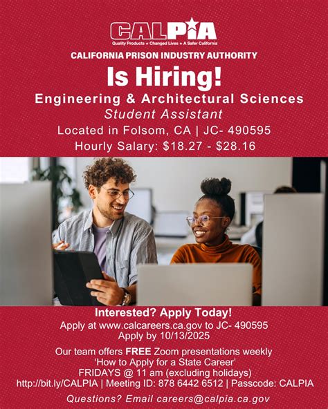 California Heads Up The Student Assistant Role Is Closing Soon —grab