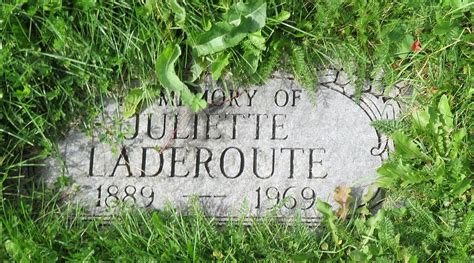 Juliette Menuge Laderoute 1889 1969 Find A Grave Memorial
