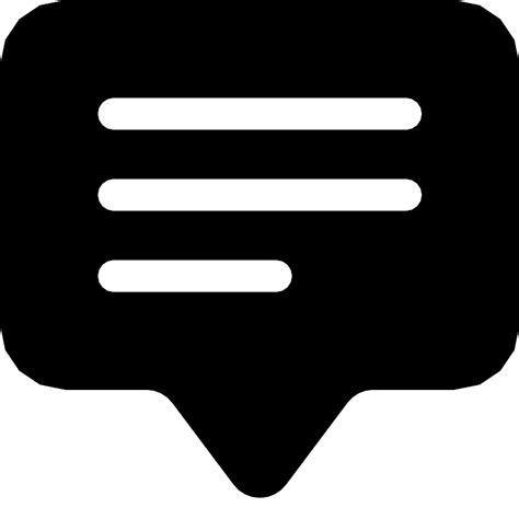 Chat Square Text Fill Vector Svg Icon Svg Repo
