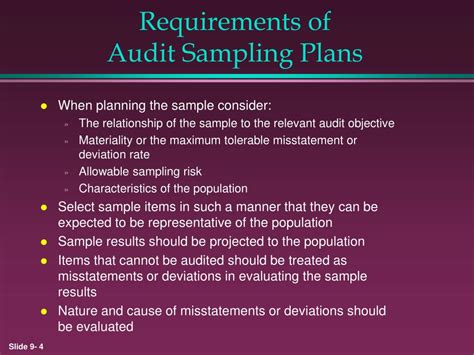 PPT Audit Sampling PowerPoint Presentation Free Download ID 1457534