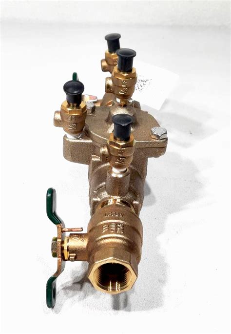 Watts Reduced Pressure Zone Backflow Preventer 3 4 Lf009m3 Qt