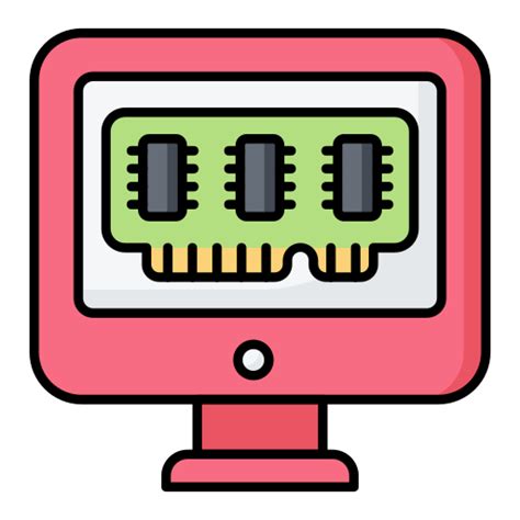 Computer Memory Free Electronics Icons