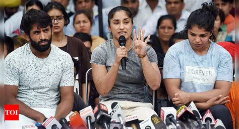Protest Becoming Tool For Bjps Rival Parties Fear Wrestlers More