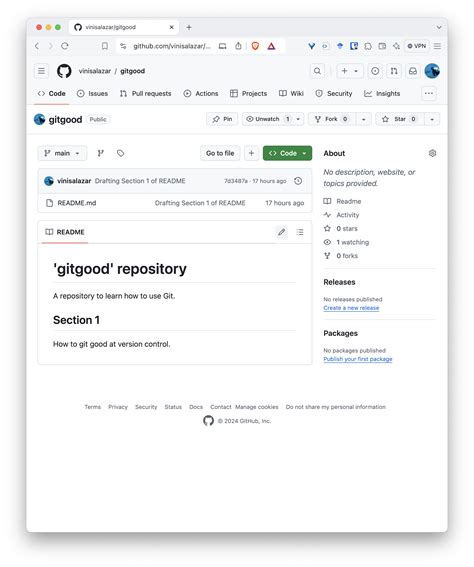 Version Control With Git Bioinformatics Documentation