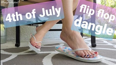 Festive Flip Flop Dangle My Pretty Feet Store Clips4sale