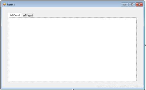Visual C Tabcontrol中tabpage分离成若干个form的小办法c 将界面划分若干个小份 Csdn博客