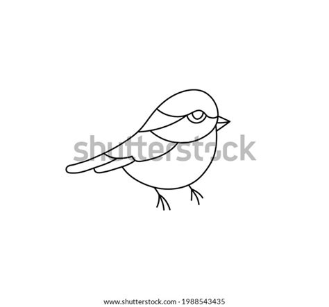 Vector Isolated Cute Cartoon Doodle Bird Stock Vector Royalty Free 1988543435 Shutterstock