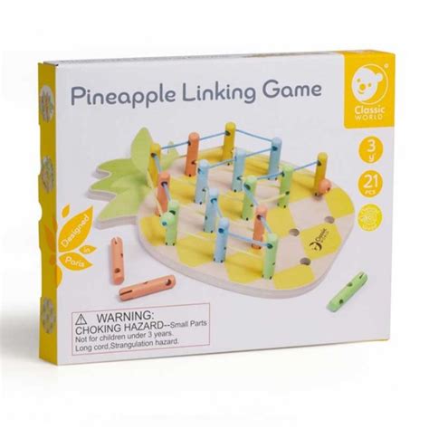 Забавна детска игра за фина моторика Сладък ананас • Гуга